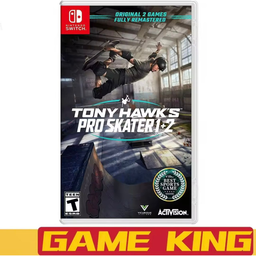 Nintendo Switch Tony Hawk Pro Skater 1+2 (English)(NEW) | Shopee Malaysia