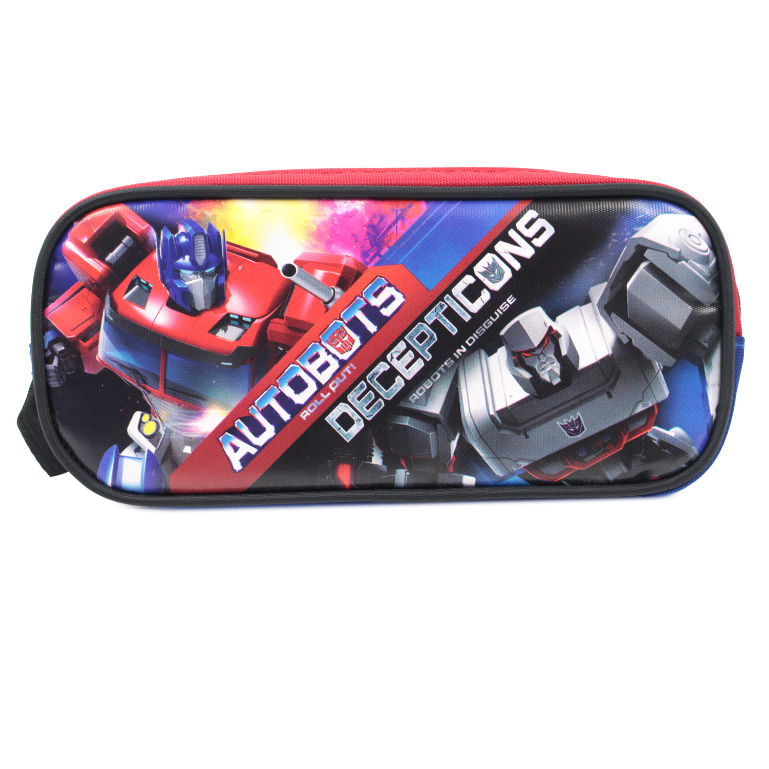 Transformers Optimus Prime Megatron Pencil Bag With Zip Compartment ...