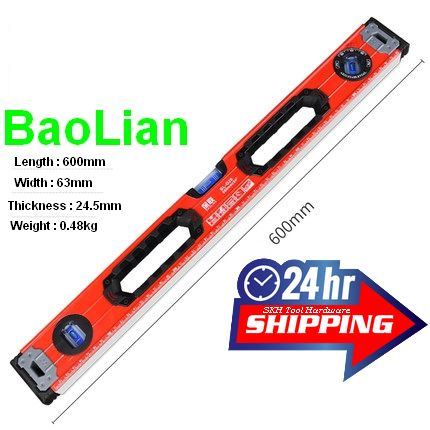 Magnetic Torpedo Spirit Level Ruler Magnetic Water Level Adjustable ...