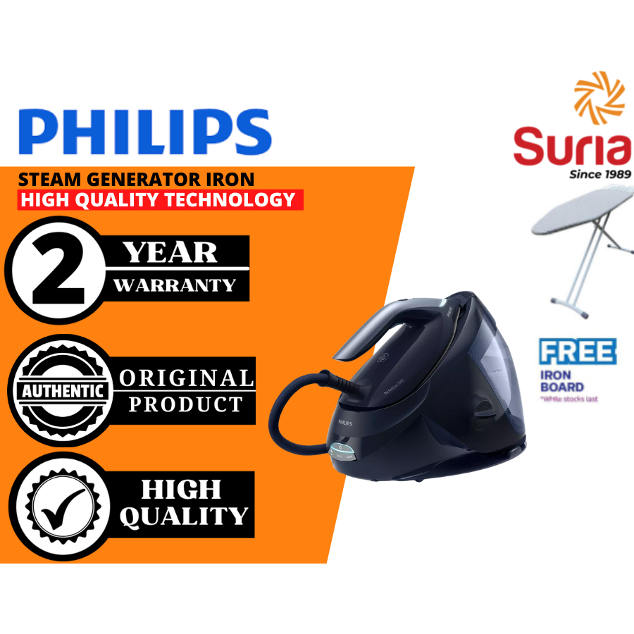 (Free Bubble Wrap)Philips PerfectCare 7000 Series Steam Generator Iron ...