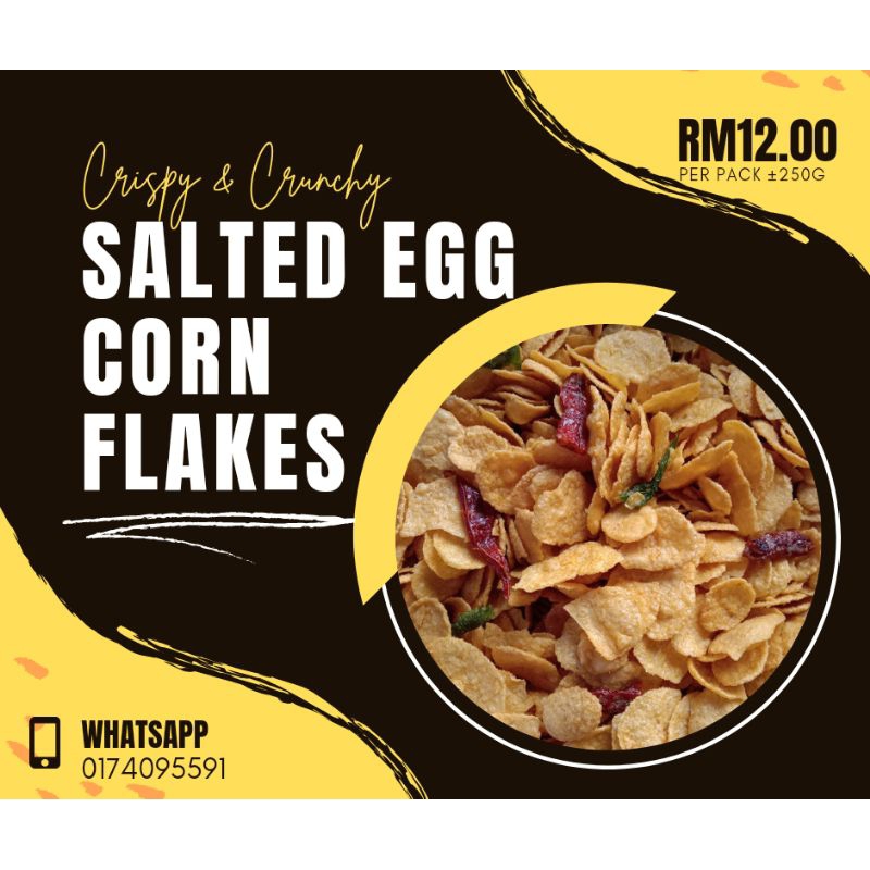 Salted Egg Corn flakes | Shopee Malaysia