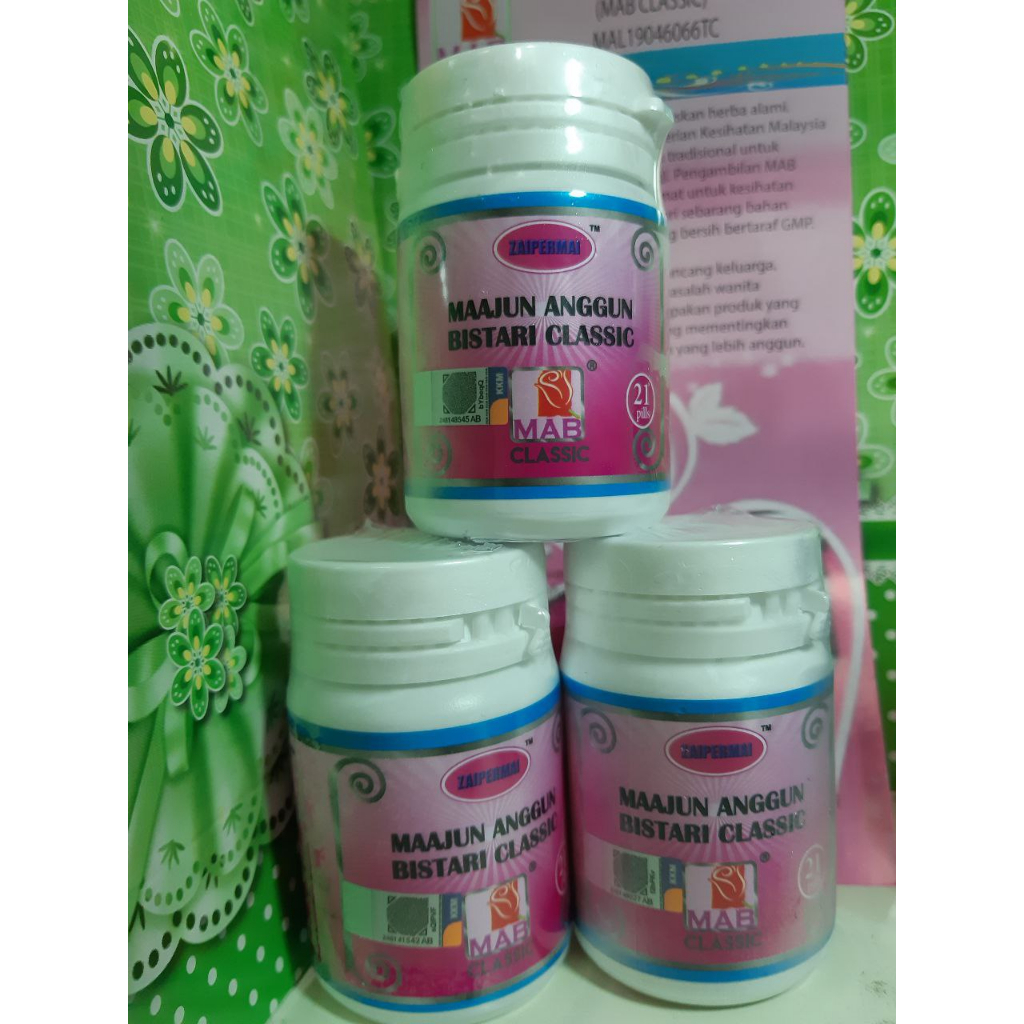 Set Kombo 3 Botol MAB Jamu Merancang Keluarga Maajun Anggun Bestari ...
