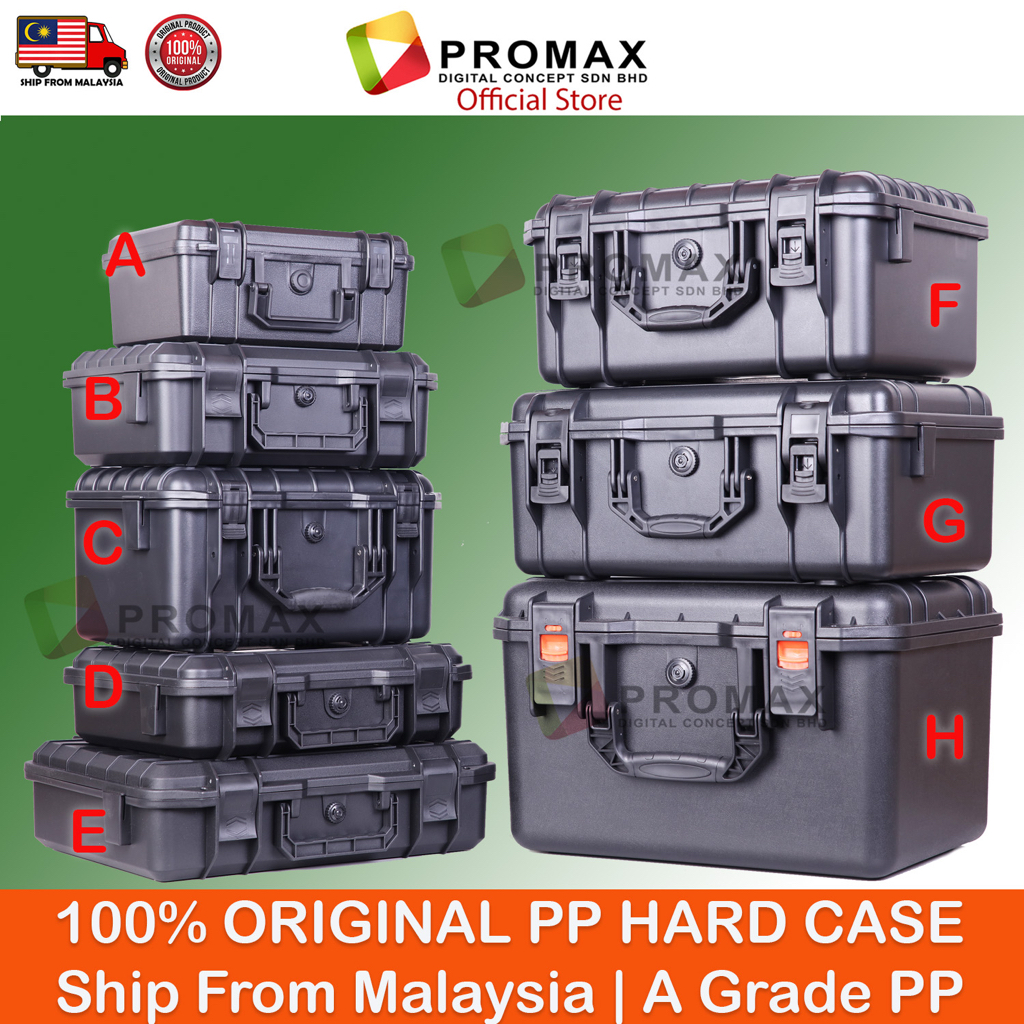 ProMax Hard PP Carry Case Tool Box Storage Bag PP Carrying case ...