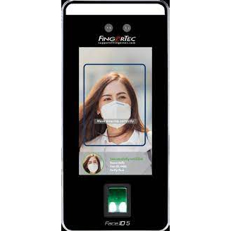 FingerTec Face ID 5 Face Recognition & Time Attendance Software ...