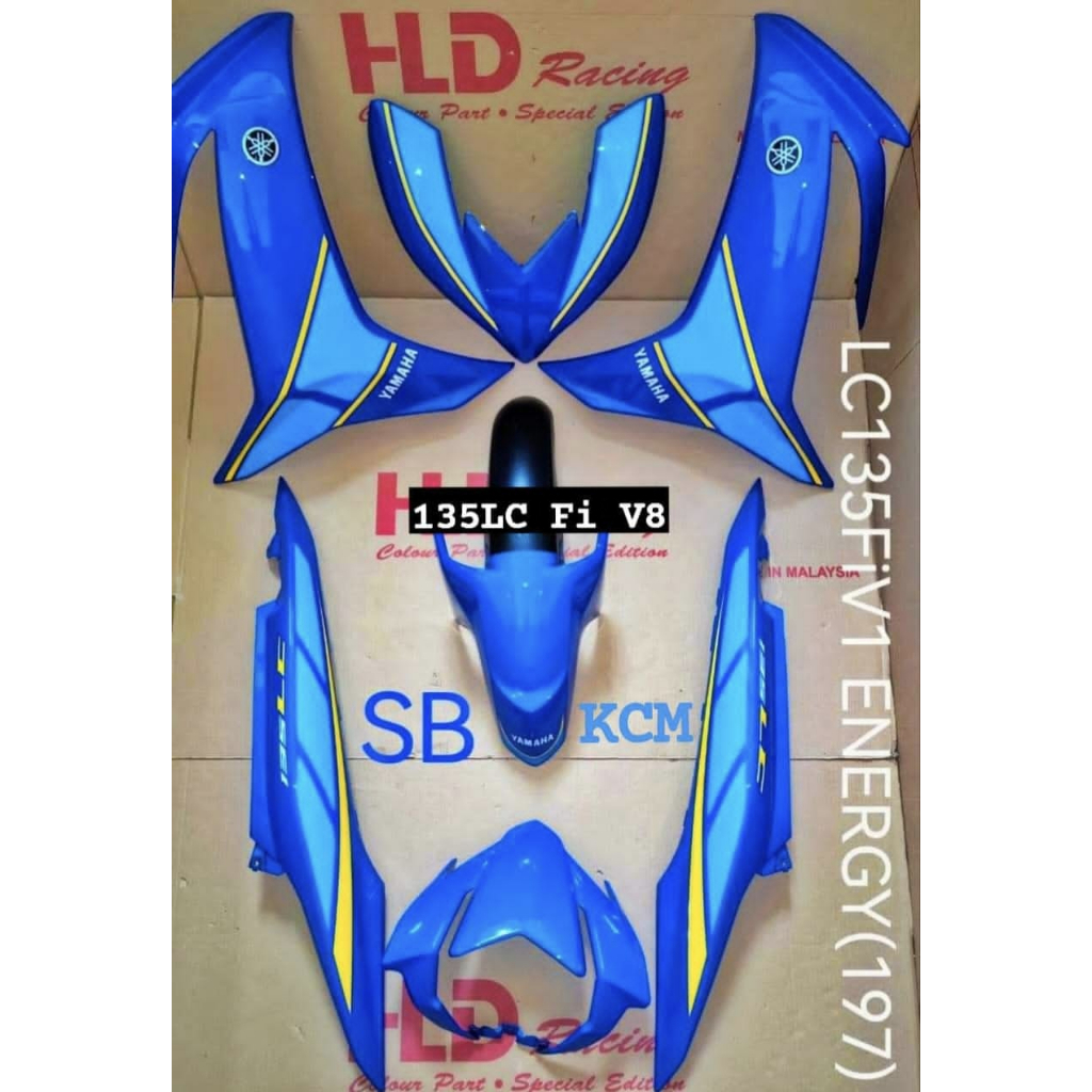 NEW NEW!!! COVERSET YAMAHA LC V8 / LC135 FI (V8)!!! COVERSET YAMAHA ...