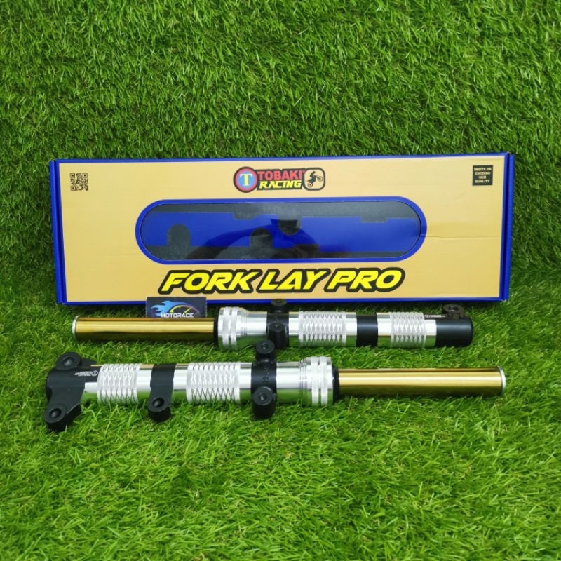TOBAKI RACING CNC FRONT FORK SET FORK LAY PRO LC135 YAMAHA 4S | Shopee ...