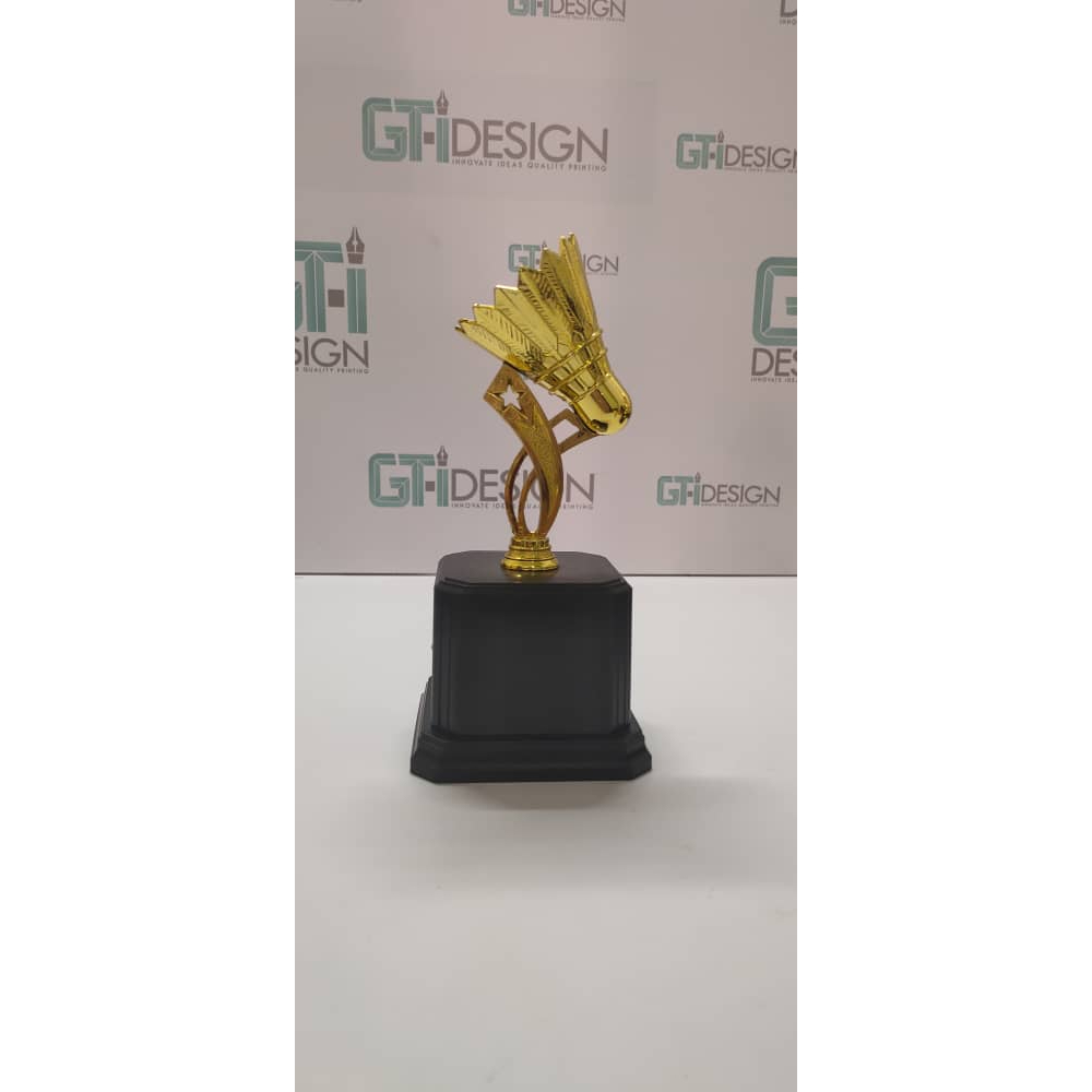 PIALA BADMINTON BUDGET / BUDGET BADMINTON TROPHY ( TAPAK BERAT & PRINT ...