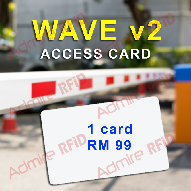Wave version 2.0 Access Card - Advanced Access Card series for long ...