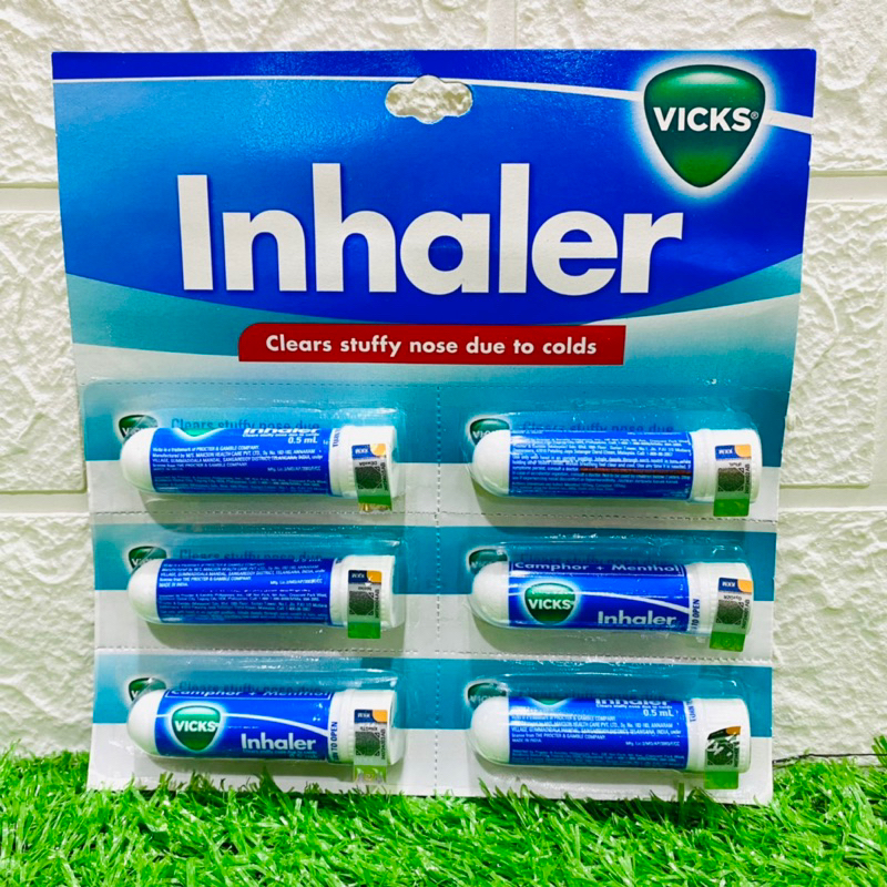VICKS INHALER 0.5ML [1PIECE] [CLEARS STUFFY NOSE DUE TO COLDS] | Shopee ...