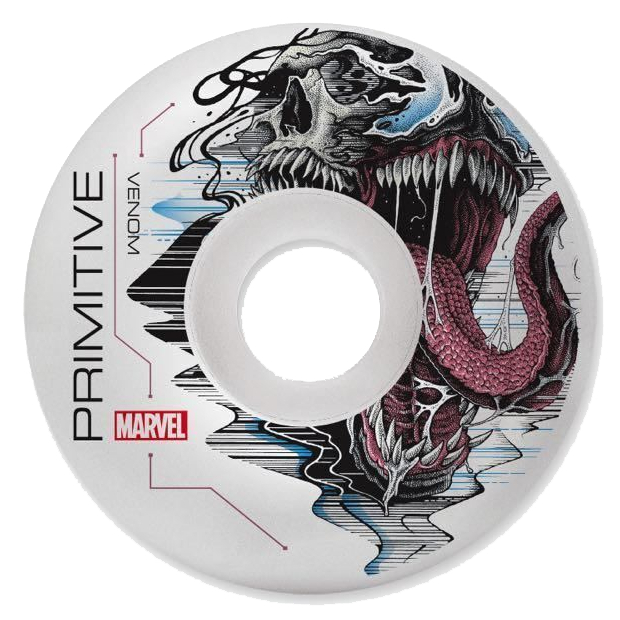 [CLEARANCE] Primitive x Marvel Venom 52mm/101a Skateboarding Wheels ...