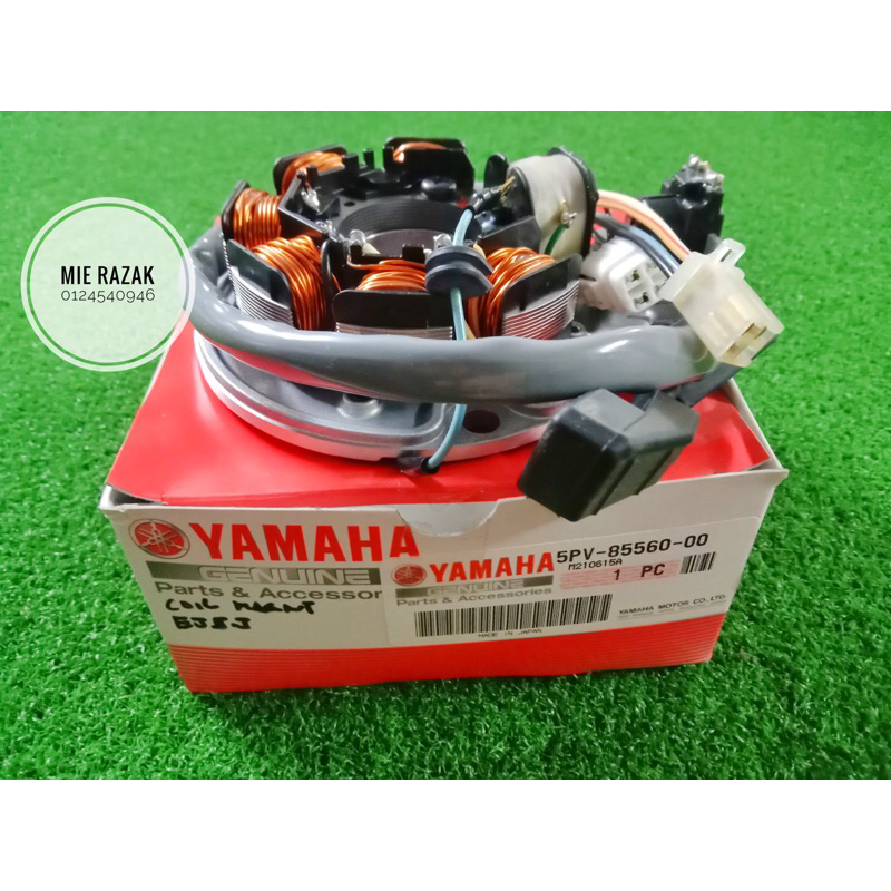 RXZ CATALYZER 5PV FIELD COIL MAGNET BASE ASSY (5PV-85560-00) YAMAHA 100 ...