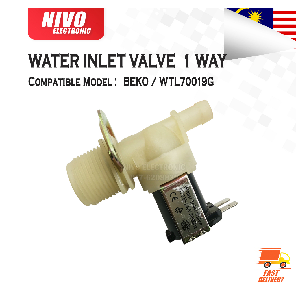 Washing Machine Water Inlet Valve / Injap Masuk Air Compatible Model ...