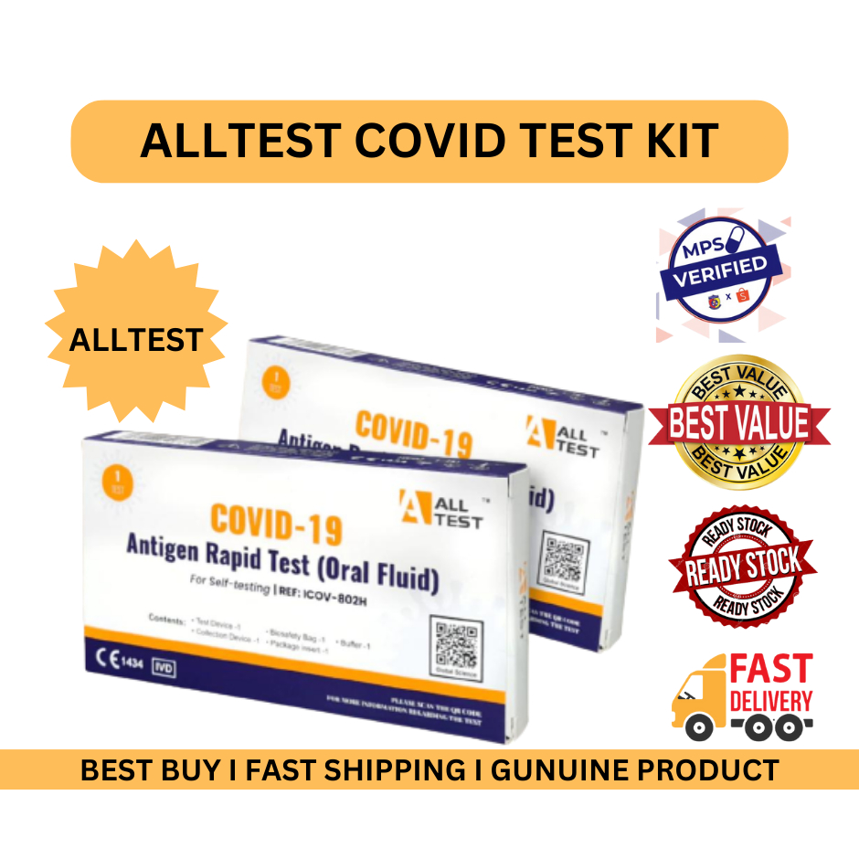 ALLTEST COVID 19 ANTIGEN RAPID TEST 1'S HOME TEST KIT ( EXP : 2/2025 ...