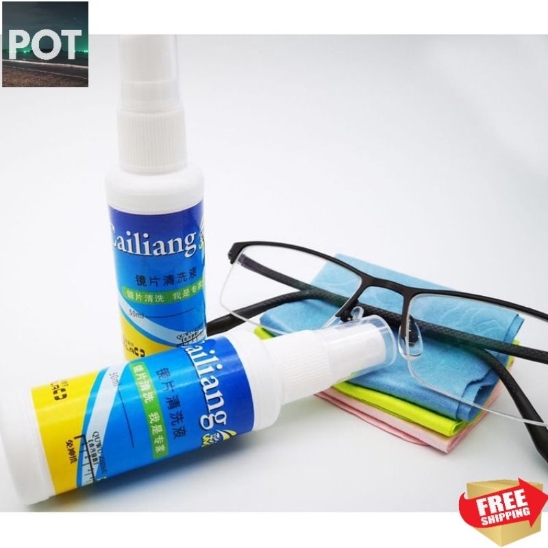 Botol Sprayer 50ml Multipurpose Lens Cleaner Glasses Sunglasses ...