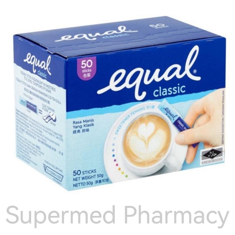 Equal Classic Sticks 50 Sticks | Shopee Malaysia