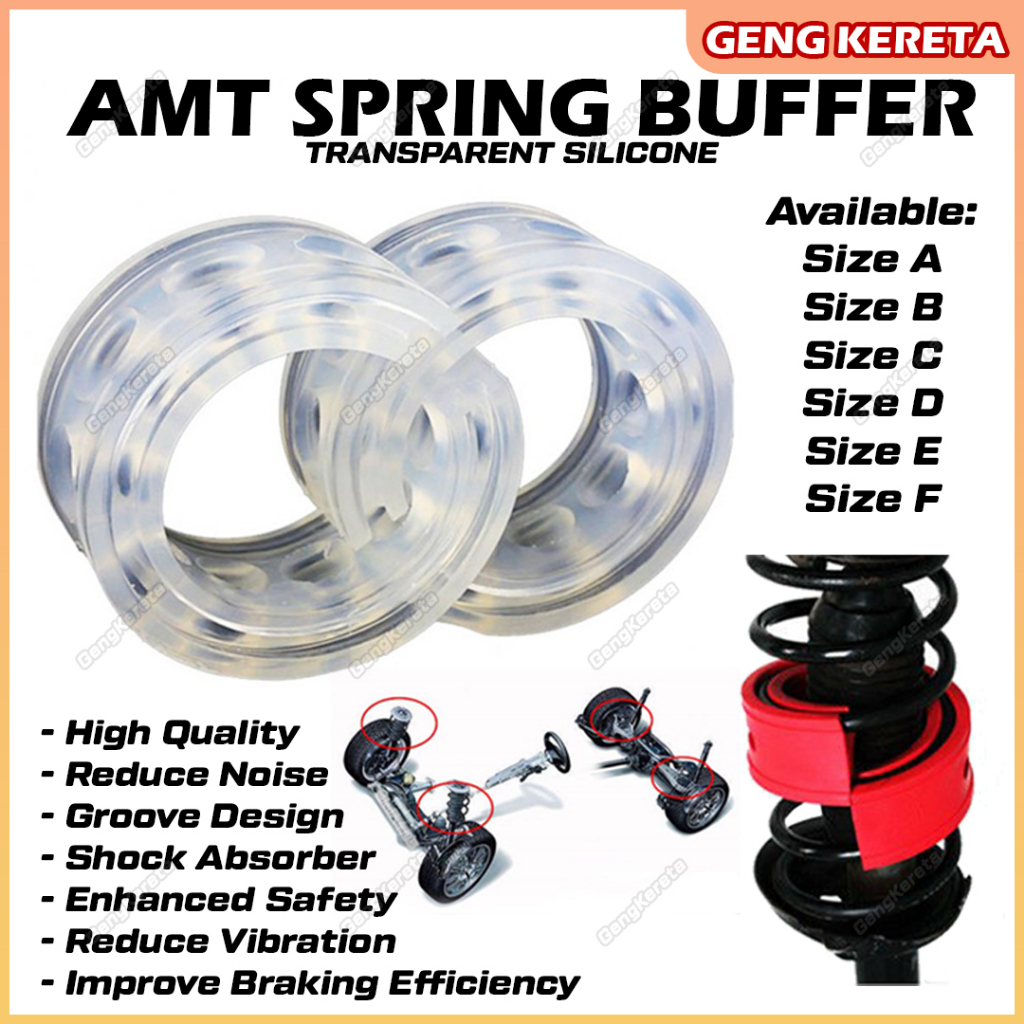 All Size Transparent Buffer AMT Car Spring Buffer Power Cushion Buffer ...