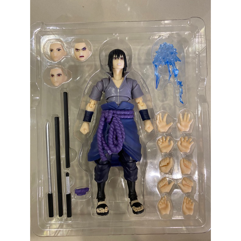 Bandai SHF S.H.Figuarts Naruto Shippuden Naruto Uzumaki Sasuke Uchiha ...