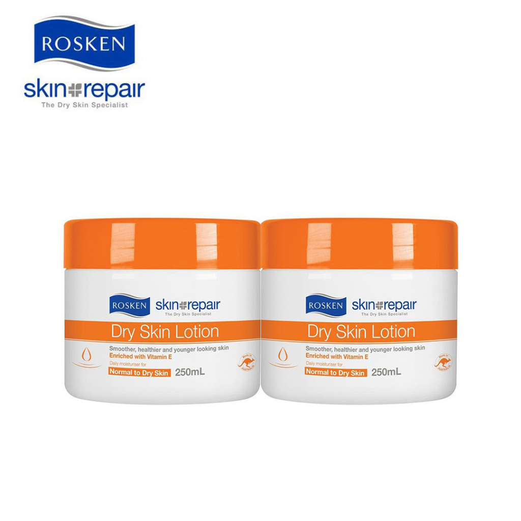 Rosken Losyen Kulit Kering (250ml x 2) | Rosken Skin Repair Dry Skin ...