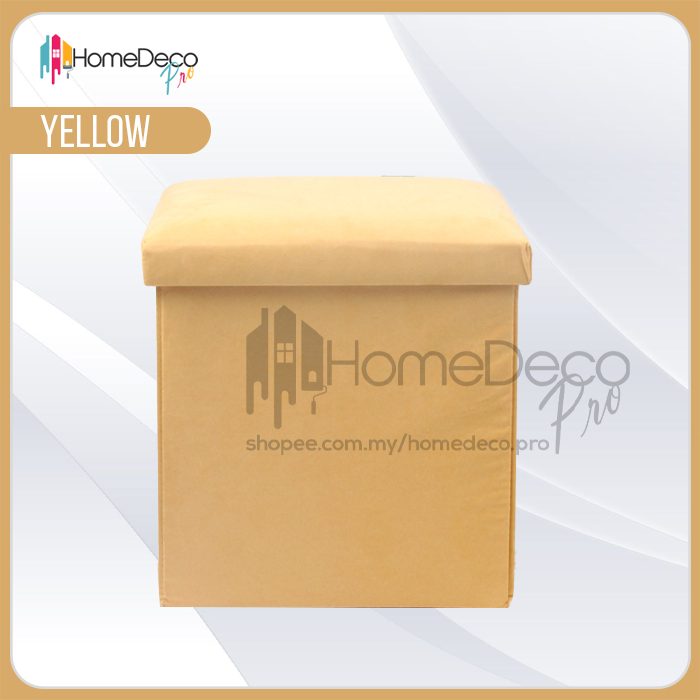 Heavy-duty Multi-functional Large-capacity Foldable Suede Storage Box ...