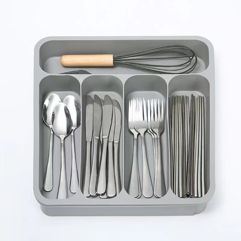 YL - Kitchen Cutlery Storage Box Knife and Fork Drawer Organizer Knife ...