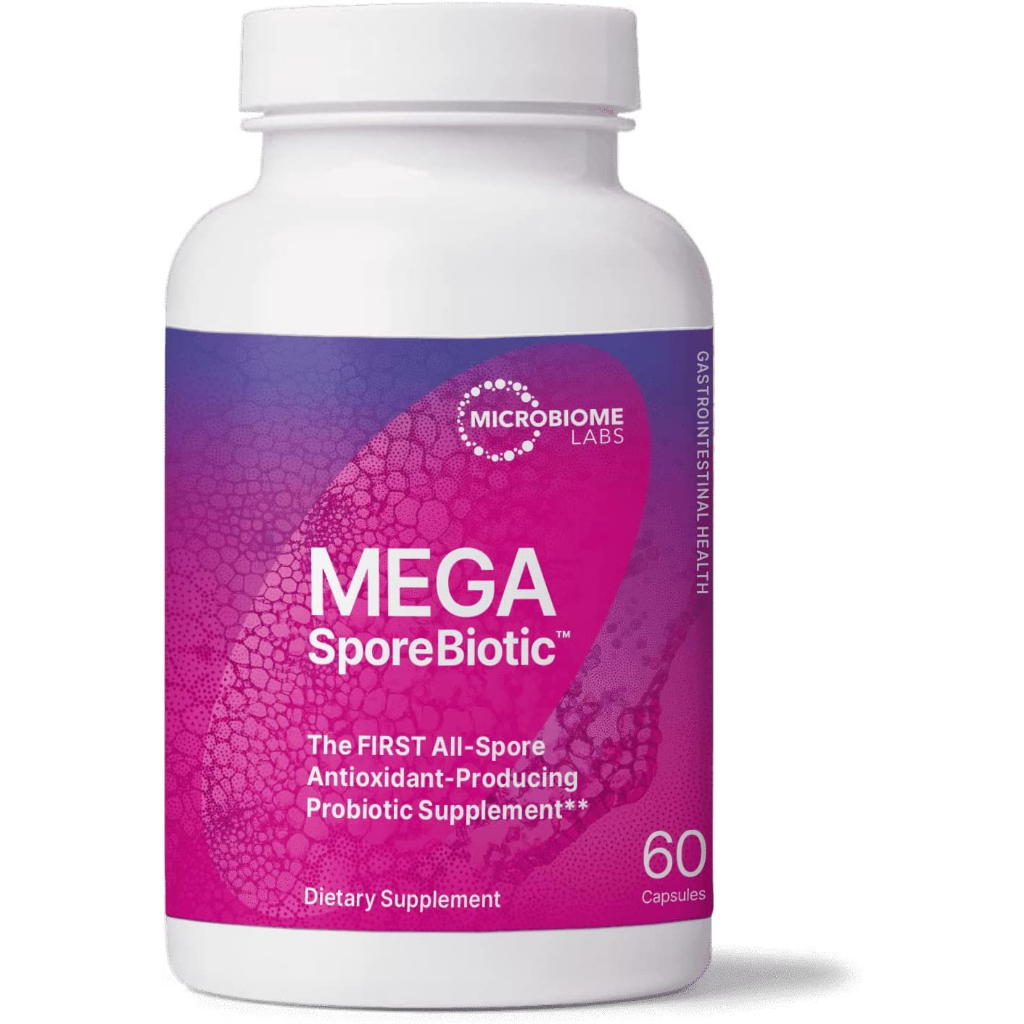 Microbiome Labs MegaSporeBiotic Probiotics 60 Capsules - Daily Spore ...