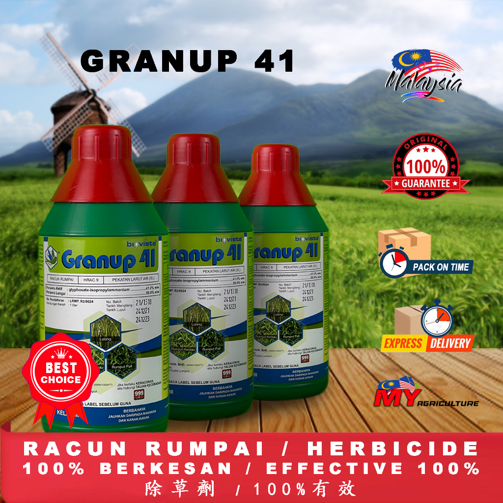 BIOVISTA GRANUP 41 RACUN RUMPAI HERBICIDE (1 LITER) - MY AGRICULTURE ...