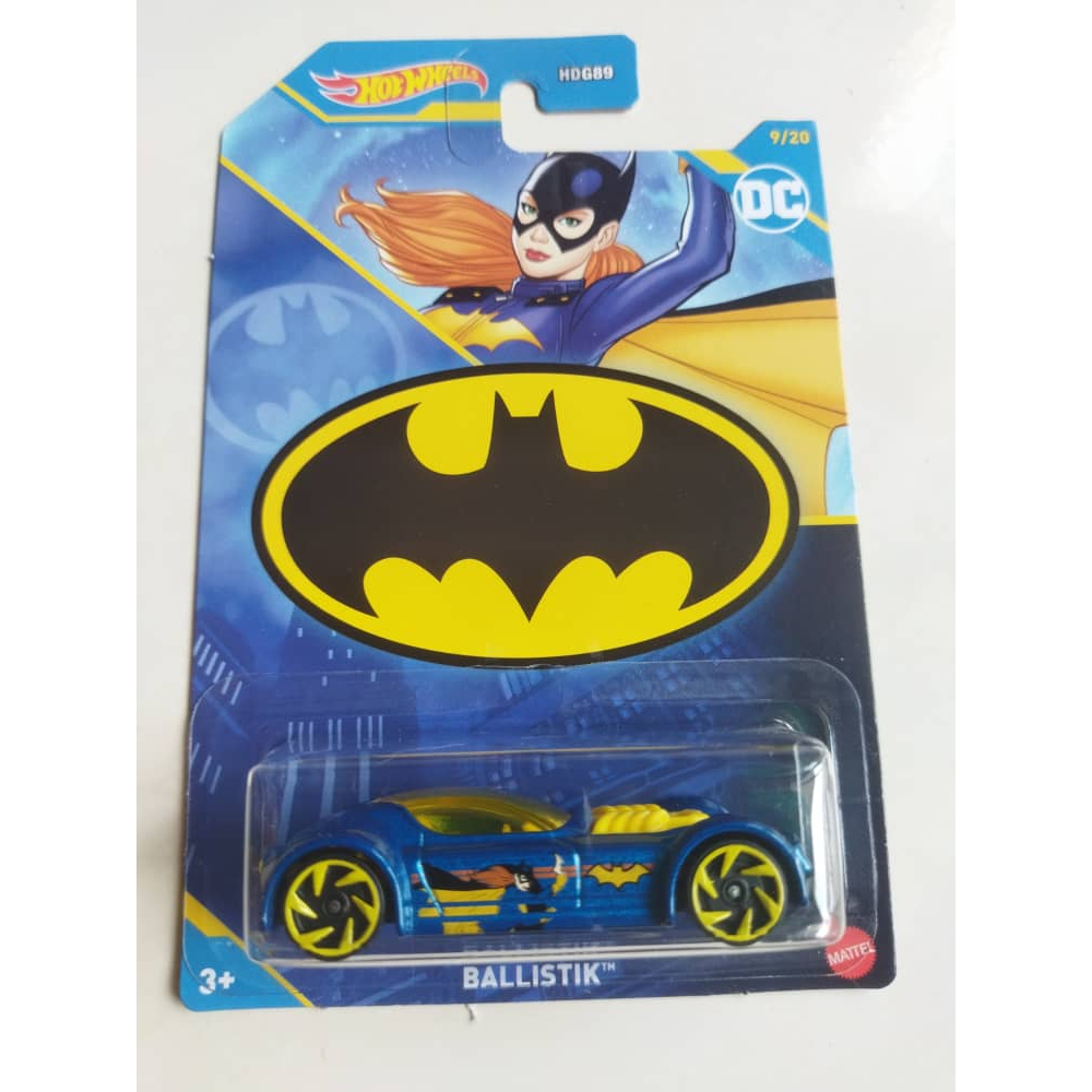 Hot Wheels Batman Series Batgirl Ballistic DC Batman | Shopee Malaysia