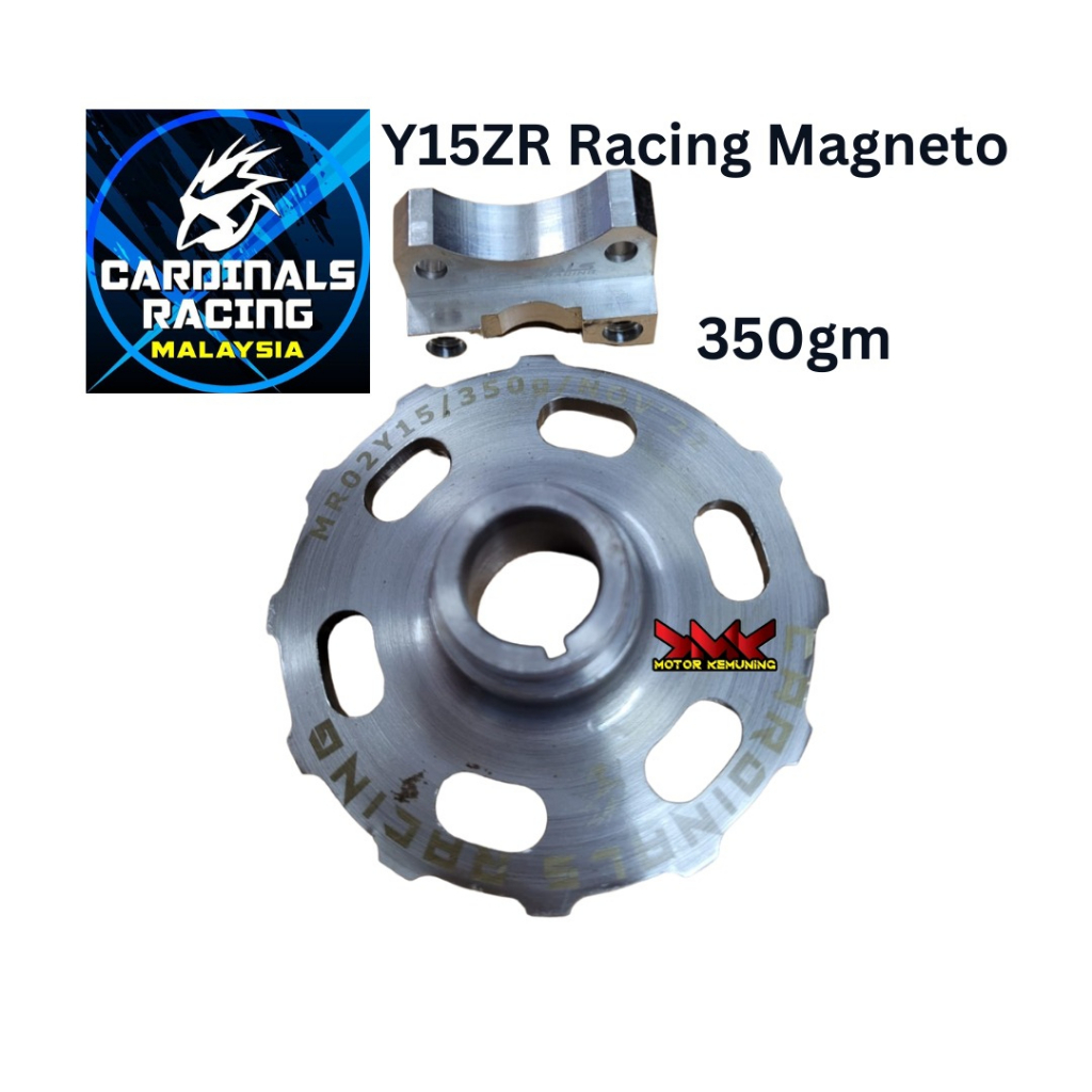 Cardinals racing CNC magneto V2 *** VERSION V2 *** Y15 V1 / Y15 V2 350G / 700G | Shopee Malaysia