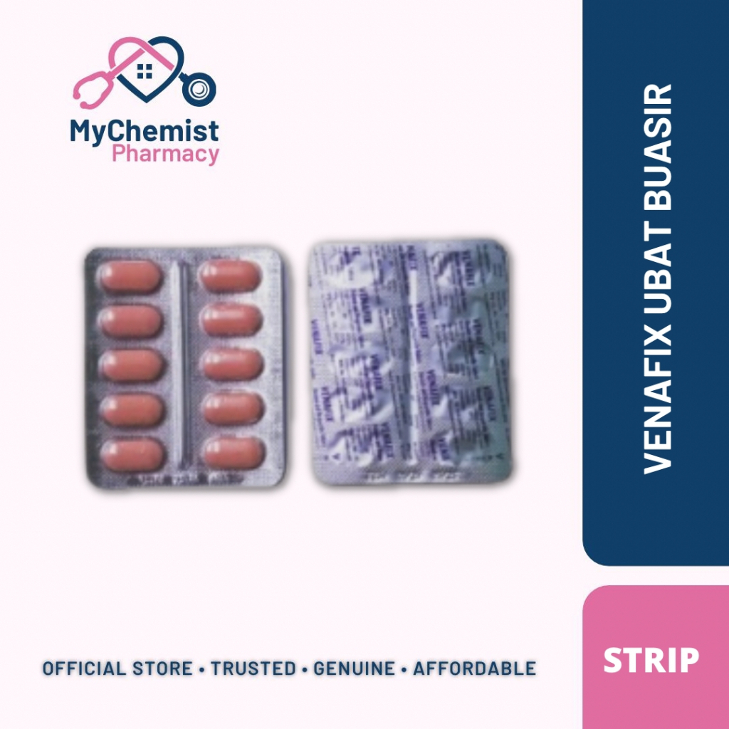 Venafix Tab Ubat untuk Kecutkan Buasir 10's | Shopee Malaysia