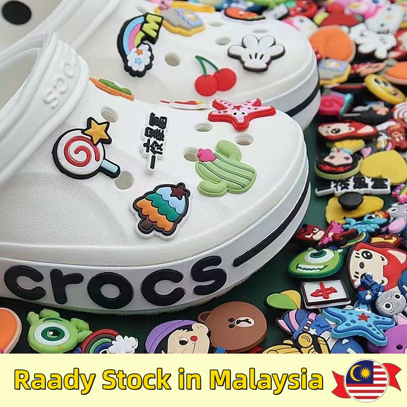 【Ready Stock】crocs crocodile shoes shoe flower DIY decorative shoe ...