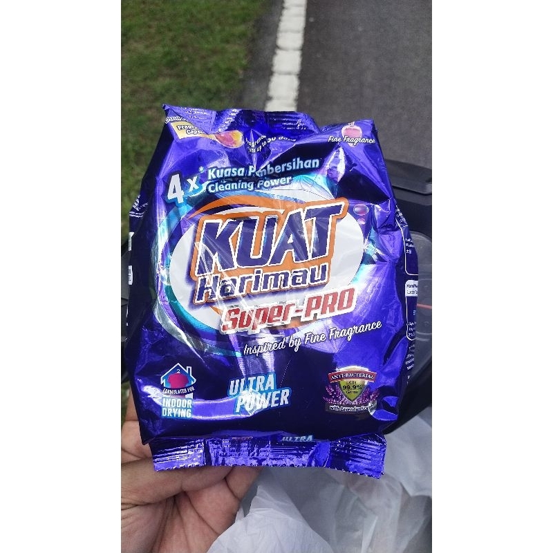 Serbuk Pencuci Kuat Harimau Super-PRO Detergent Powder Ultra Power 300g ...