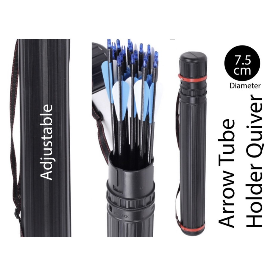 Arrow Tube Holder Quiver Plastic Tong Anak Panah Busur | Shopee Malaysia
