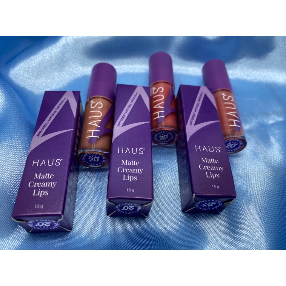 HAUS MATTE CREAMY LIPS ORIGINAL HQ | HAUS LIPMATTE SPF30 WATERPOOF HAUS ...