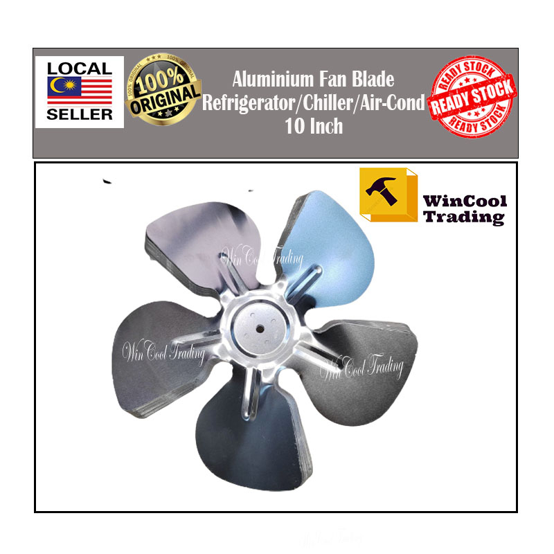 Aluminium Fan Blade Refrigerator/Chiller/Air-Cond 10" inch | Shopee ...