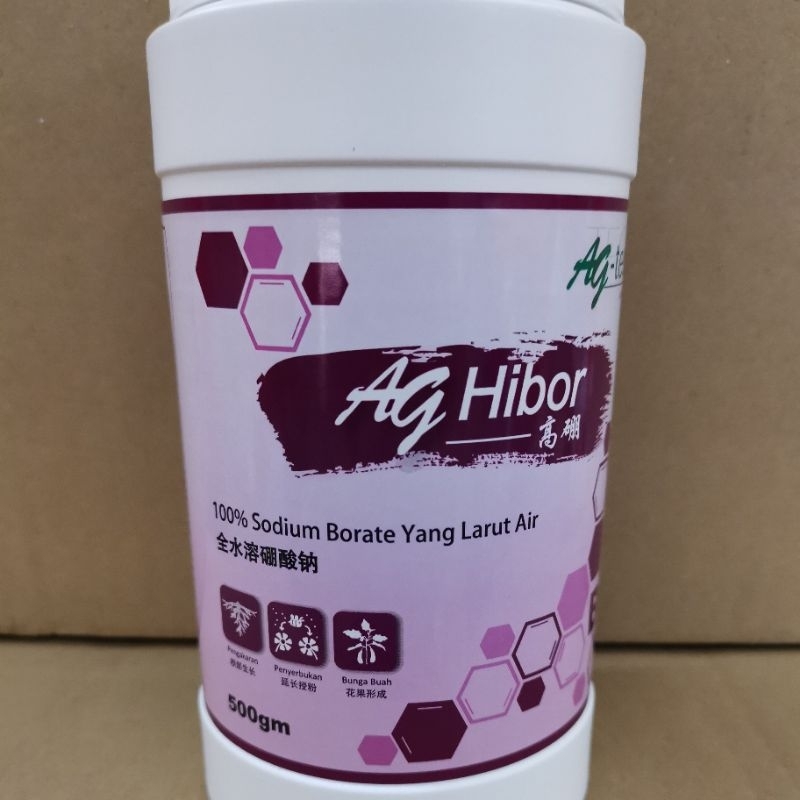 AG HIBOR (BAJA FOLIAR FERTIGATION) SODIUM BORATE 500GRAM | Shopee Malaysia