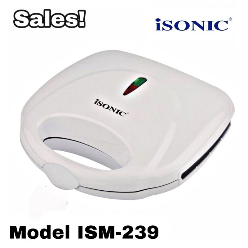 iSONIC SANDWICH MAKER / PEMBAKAR SANDWICH (ISM-239) | Shopee Malaysia