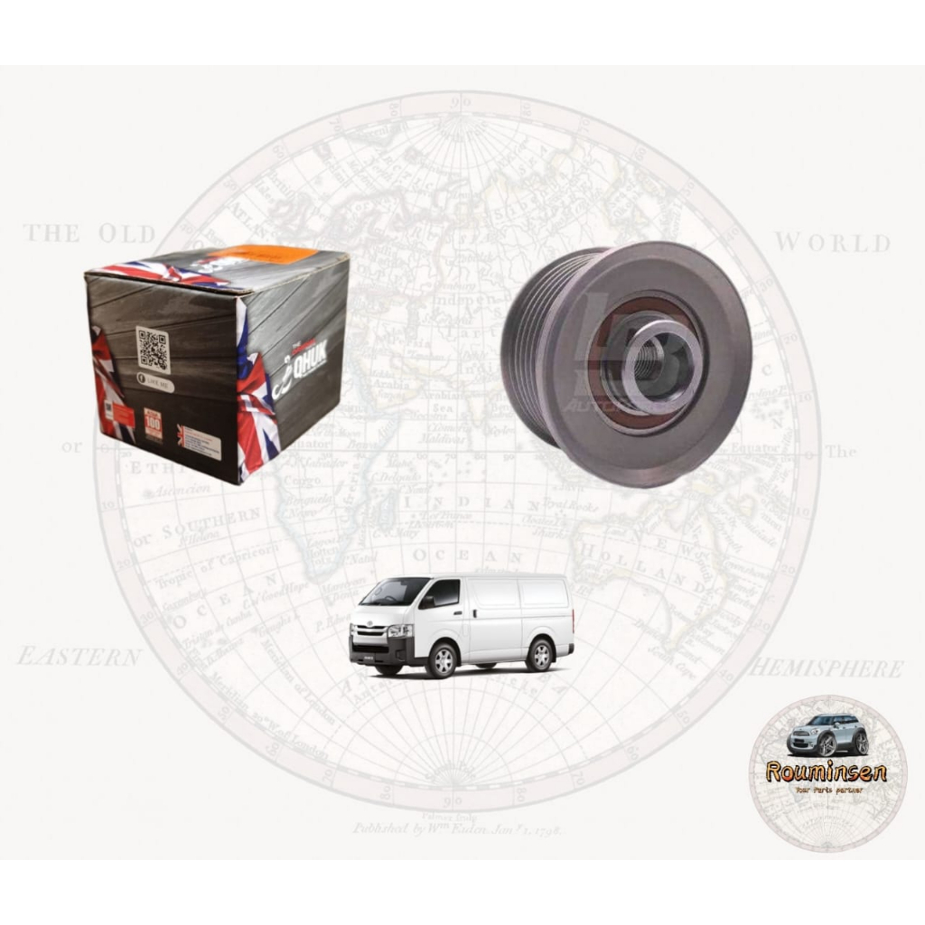 Alternator Clutch Pulley For Toyota Hiace KDH200(17mm) | Shopee Malaysia
