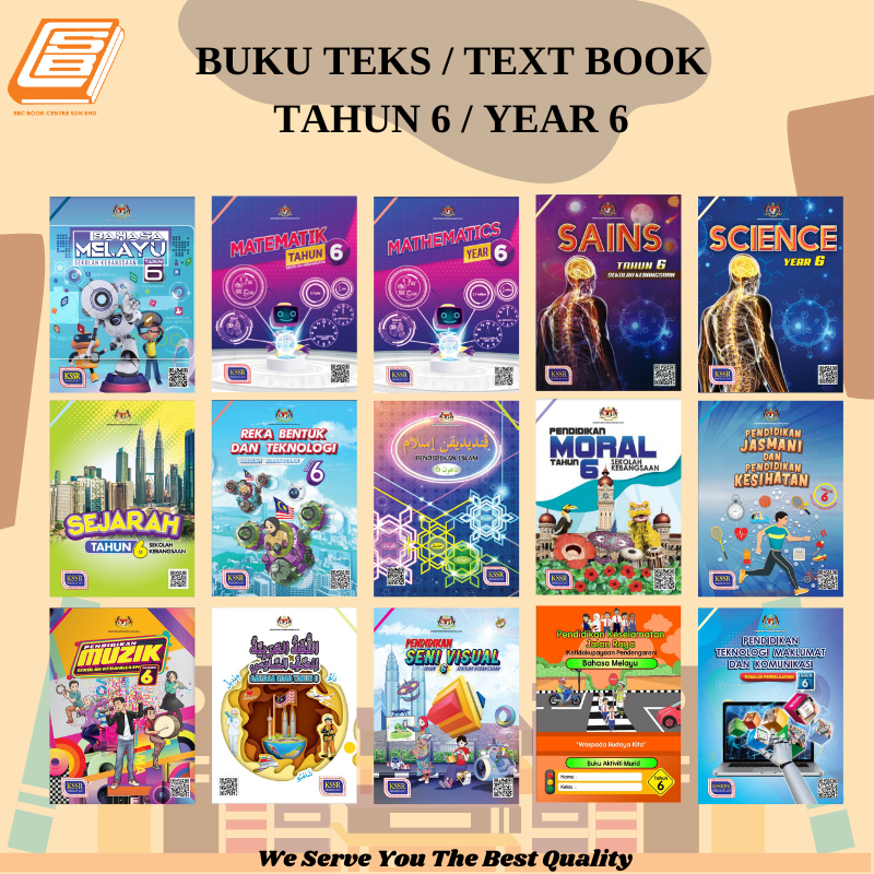 [SBCB] Buku Teks Tahun 6 / Text Book Year 6 KSSR | Shopee Malaysia