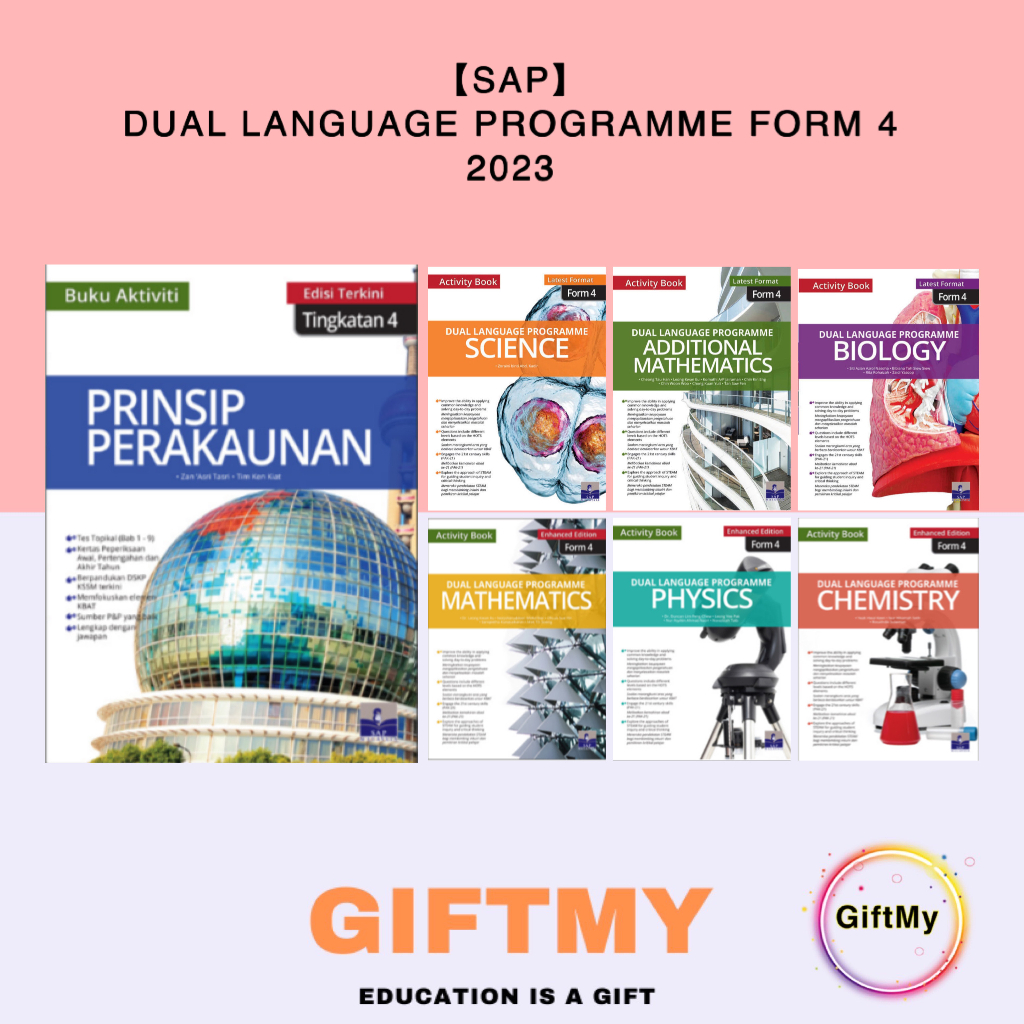 【SAP】Dual Language Programme Activity Book Form 4 (2023) - Mathematics ...