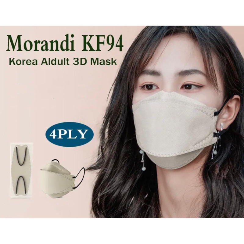 KF94 Morandi 3D three-dimensional Macaron Color KN94 Mask Ready ...