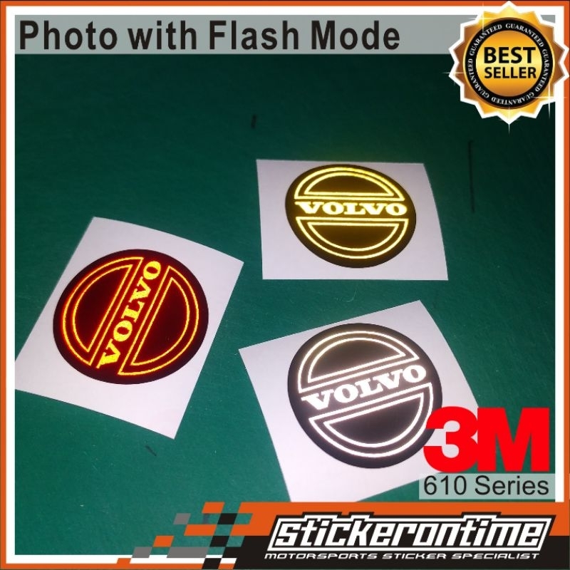 Sticker Rim Volvo Rim Stiker 3M Reflective 610 series | Shopee Malaysia