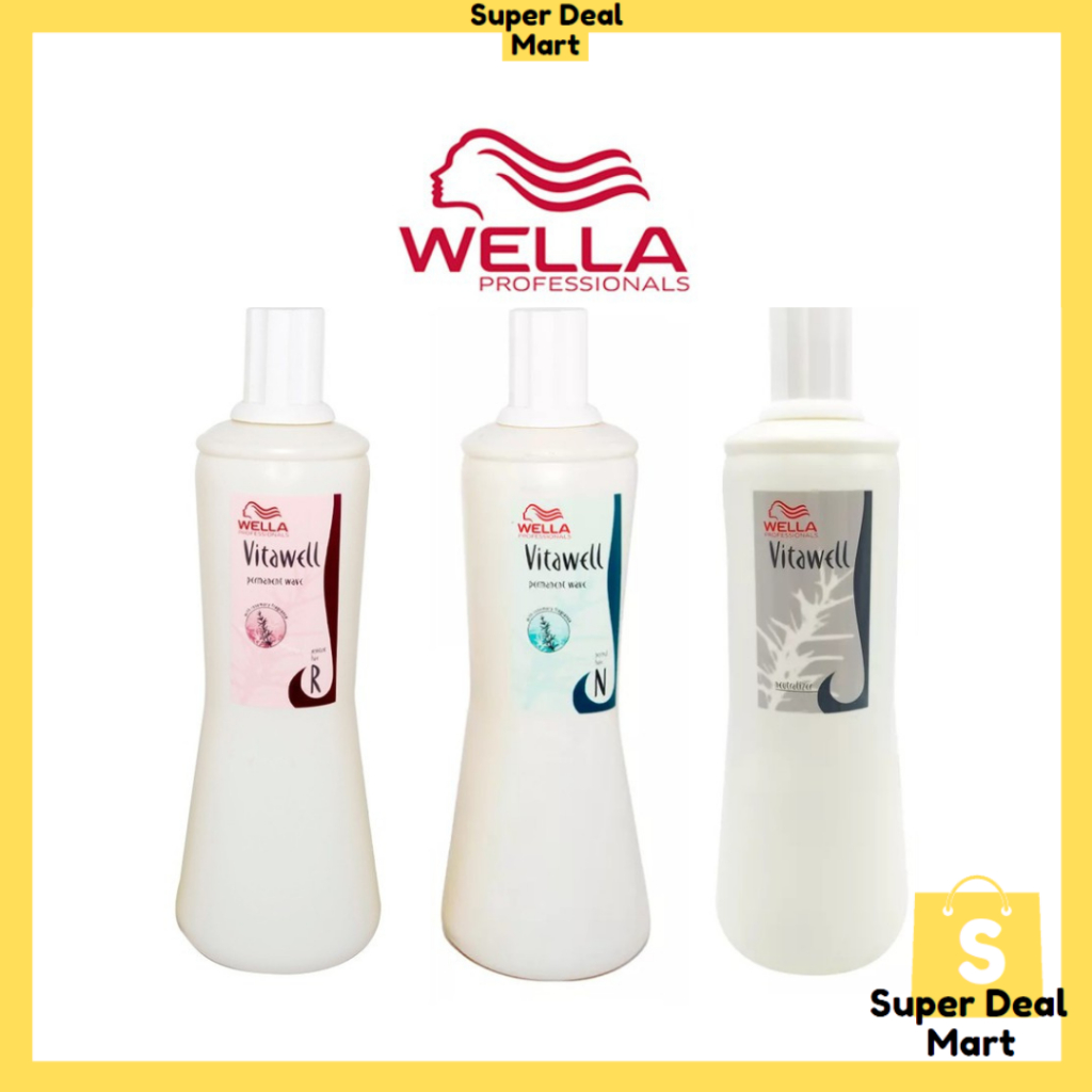 Wella Professionals Vitawell Permanent Wave 1000ml ( Perming ...