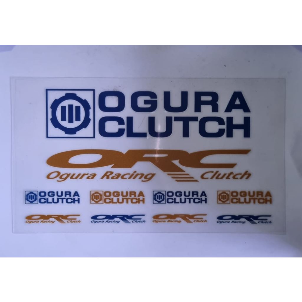 Original Car Sticker Ogura Clutch from USA ( 20cm x 11.5cm ) | Shopee ...