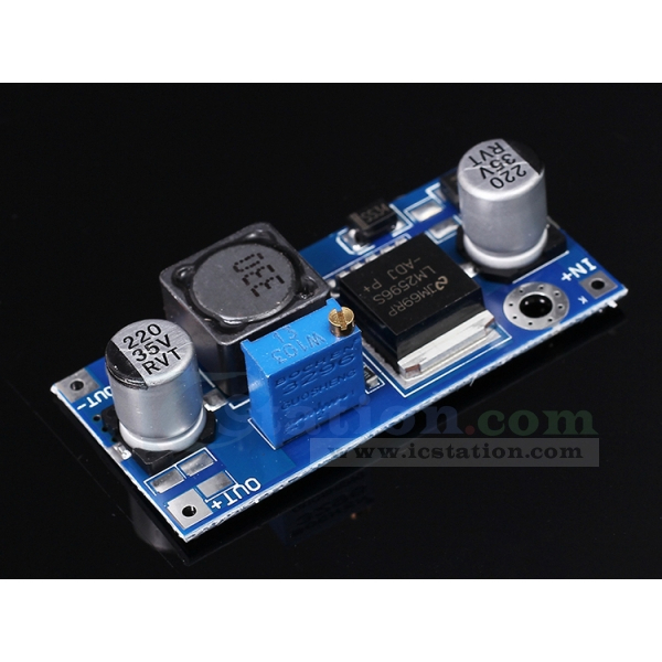 DC-DC Buck Converter Step Down Module LM2596 3.2V-35V to 1.25V-35V Low ...