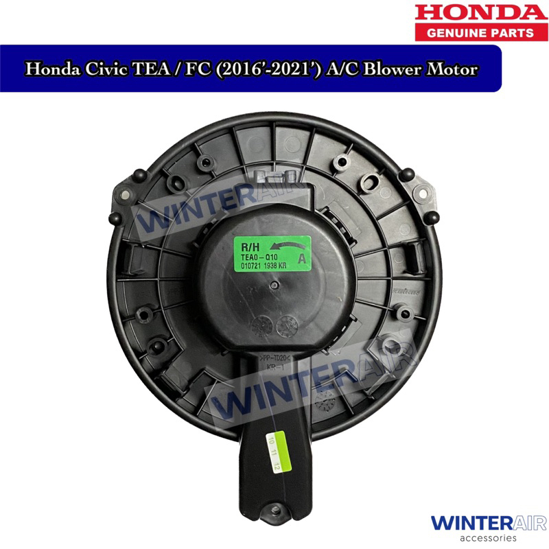 Honda Civic TEA / FC Turbo 1.5 / 1.8 (2016’-2021’) • Air Cond Blower ...