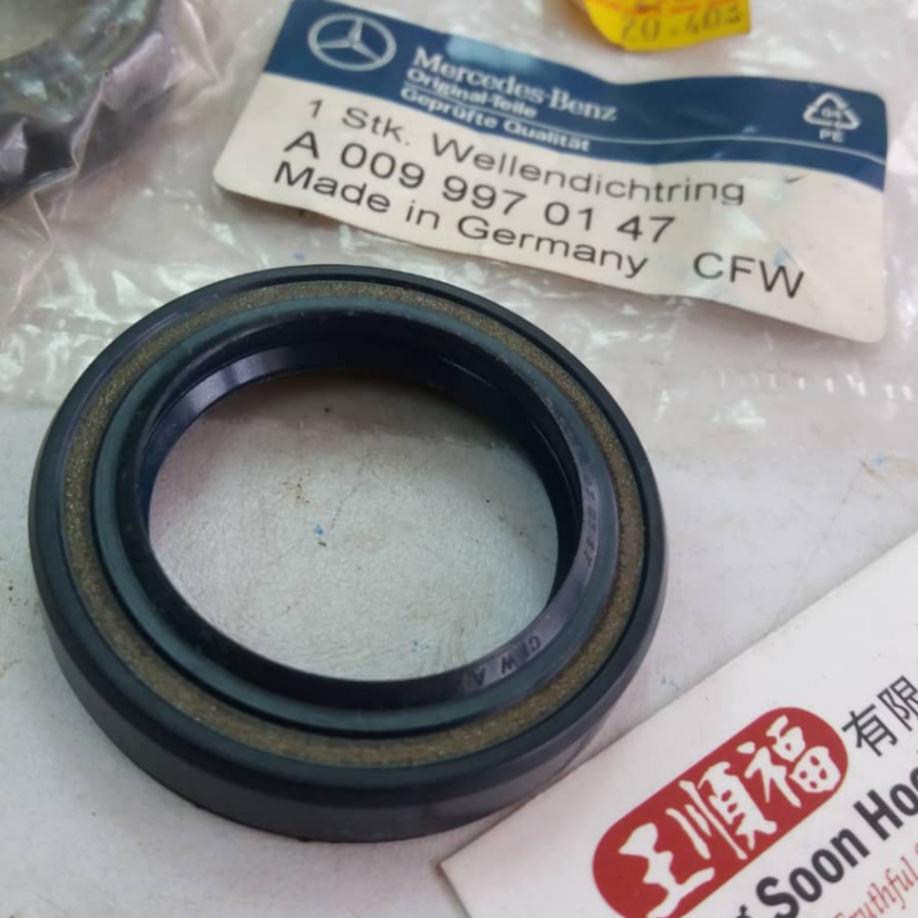 Original Mercedes Oil Seal steering box W124 W202 30x43x8/5.5 009 997 ...
