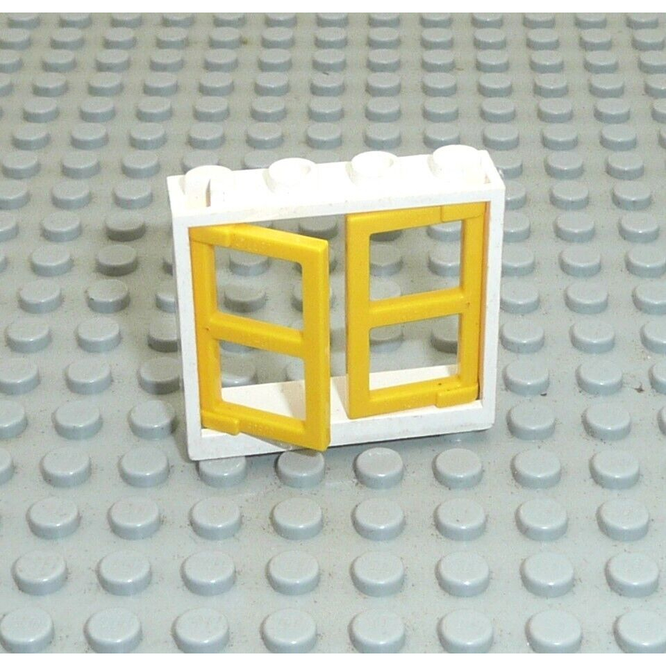 【Ready Stock】GENUINE LEGO Parts 60594 + 60608 - 1x4x3 Window & Pane ...