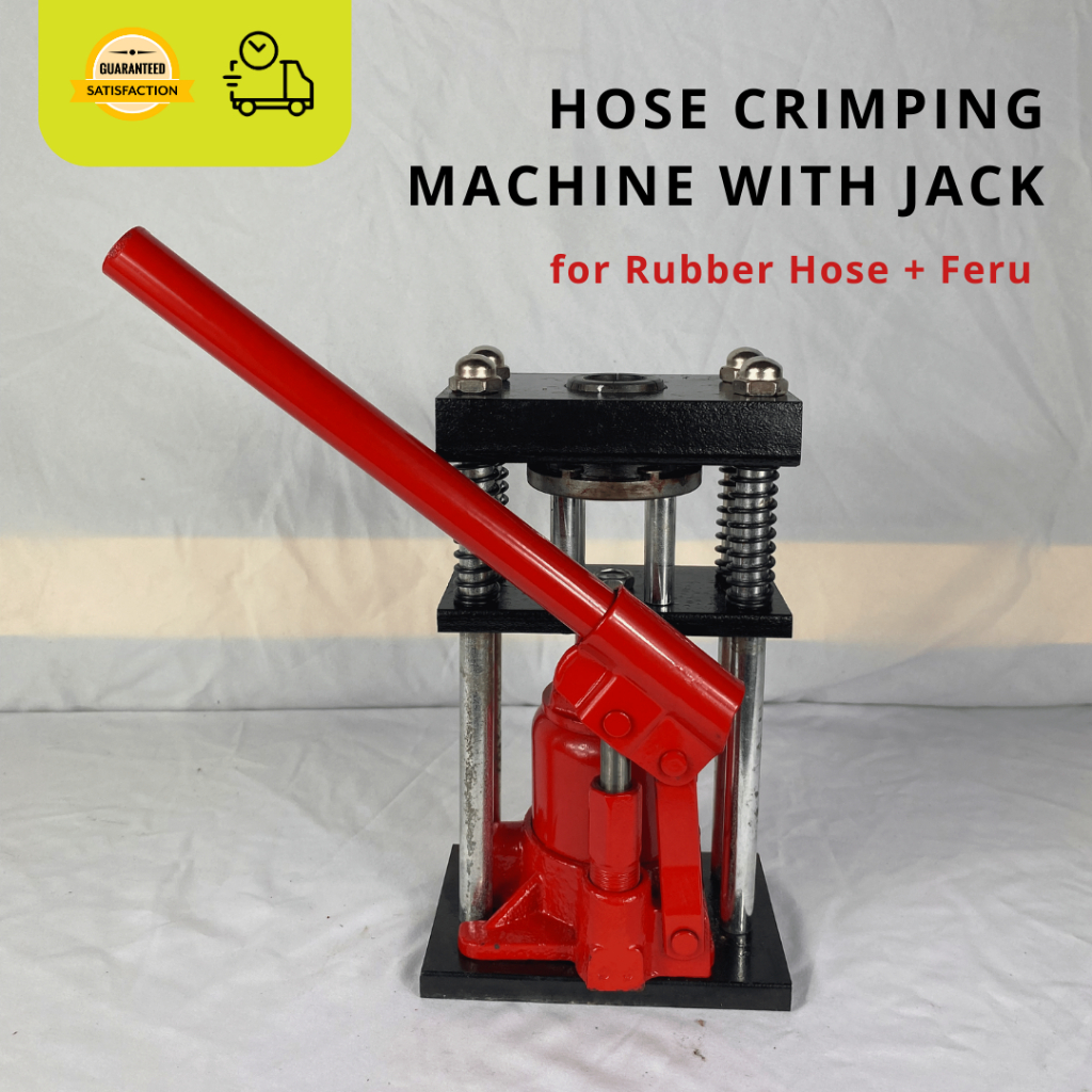 6-Tooth Hose Crimping Machine with Jack Hydraulic Press Feru Hose ...