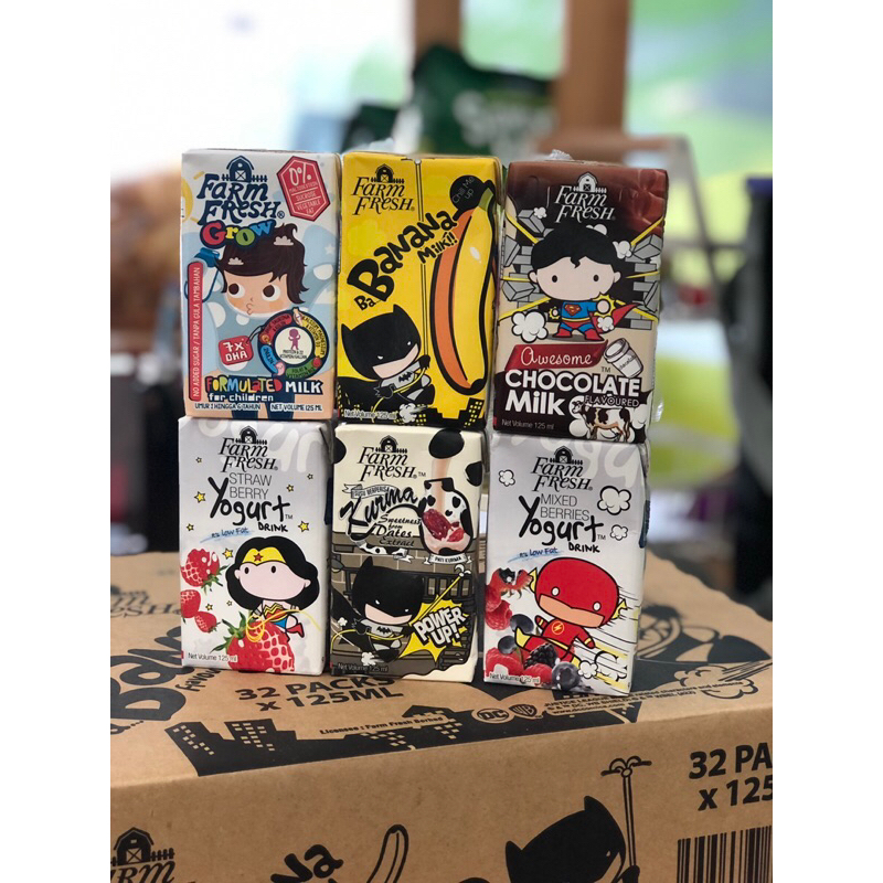 SUSU FARM FRESH 125ML X32PCS | Shopee Malaysia