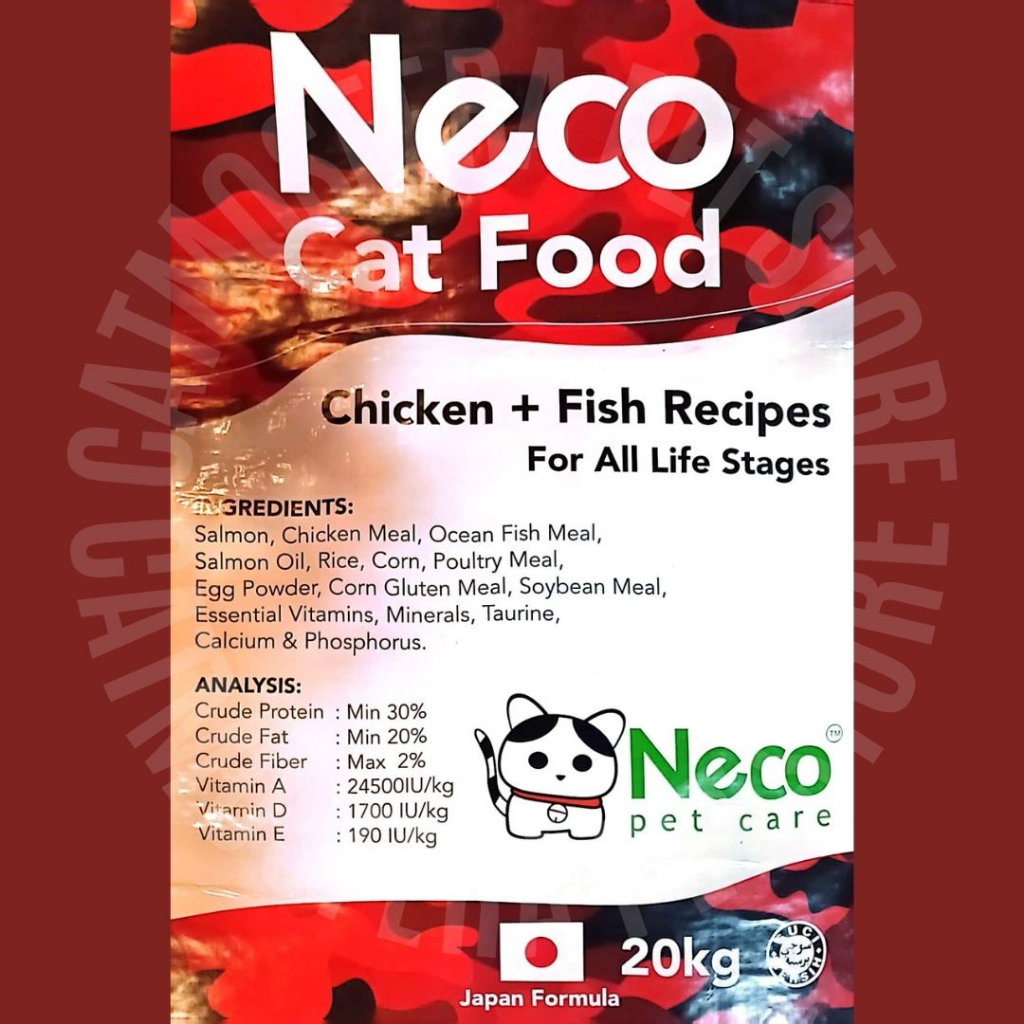 NECO CAT (CHICKEN+FISH) 20KG | Shopee Malaysia